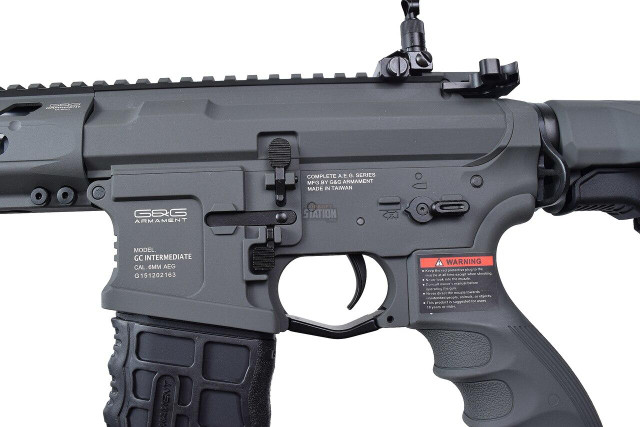 G&G GC16 Predator Wire-Cutter Keymod Airsoft AEG - Battleship Grey Edition (EGC-PTR-BTG-BNB-NCM)