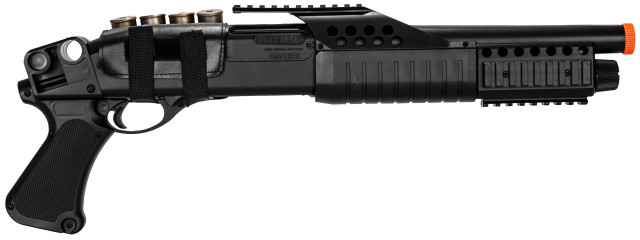 Ama M180a1 Spring Ris Pistol Grip Airsoft Shotgun Black Airsoft Station