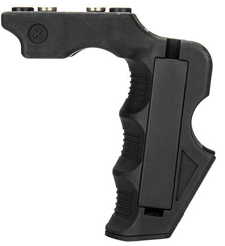 Lancer Tactical Impact Keymod Foregrip with Storage Space, Black ...