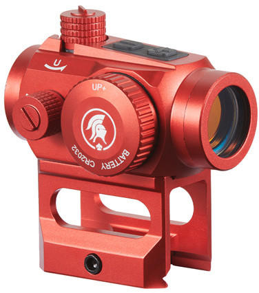 Lancer Tactical 2 MOA Micro Red Dot Sight with Riser Mount, Red ...