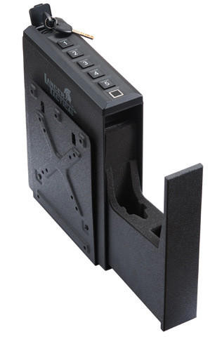 Lancer Tactical Wall Mounted Biometric Gun Safe Box, Black | Airsoft ...