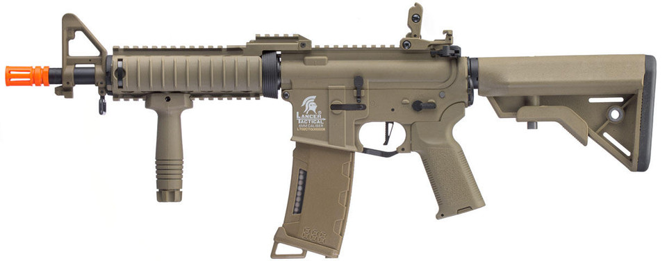 Lancer Tactical Gen 3 MK18 Mod 0 Nylon Polymer M4 Airsoft AEG Rifle ...