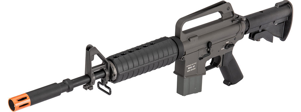 Classic Army XM177 E2 Carbine Airsoft AEG Rifle, Black | Airsoft Station