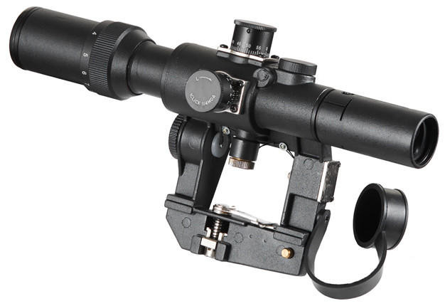 Scope for SVD Series Airsoft Rifles 3-9x Variable Zoom, Black | Airsoft ...