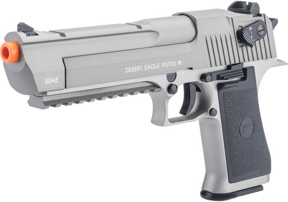KWC Magnum Research Licensed Select Fire Desert Eagle CO2 Gas Blowback ...