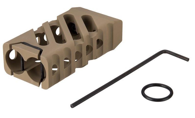 Ranger Armory Skeletonized Cross Cut Keymod Vertical Foregrip, Tan ...