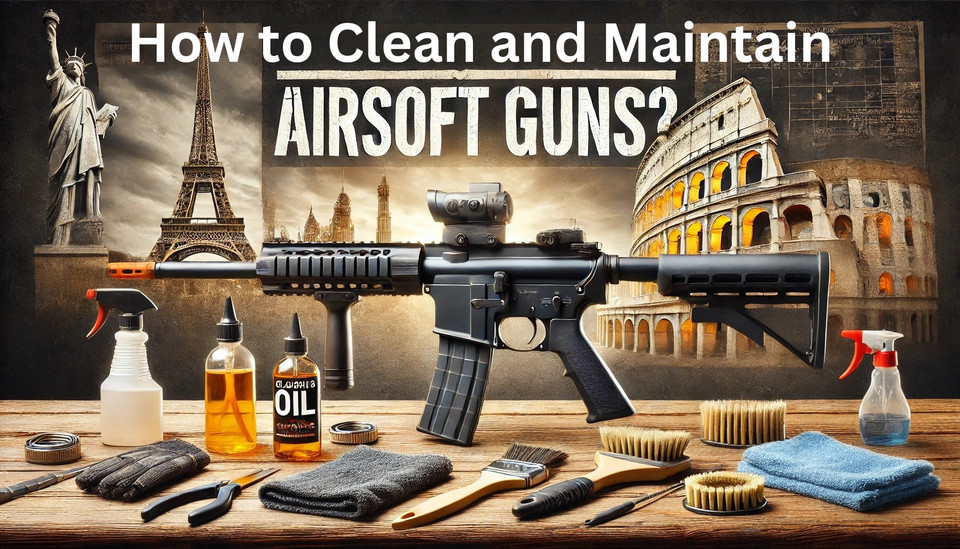 How to Clean and Maintain Airsoft Guns? - Airsoft Station