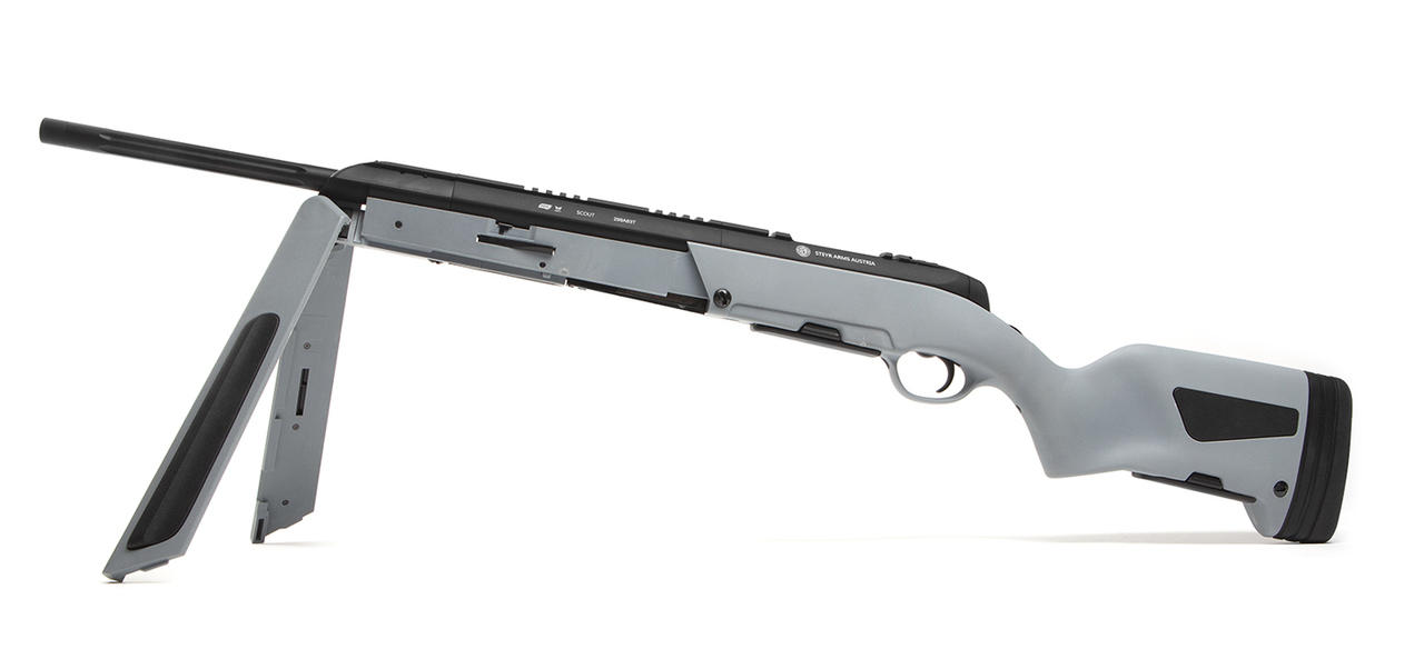 ASG Steyr Scout Airsoft Sniper Rifle, Grey | Airsoft Station