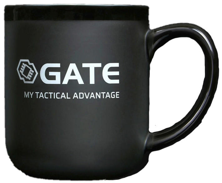 Grand GATE Mug, Black | Airsoft Station