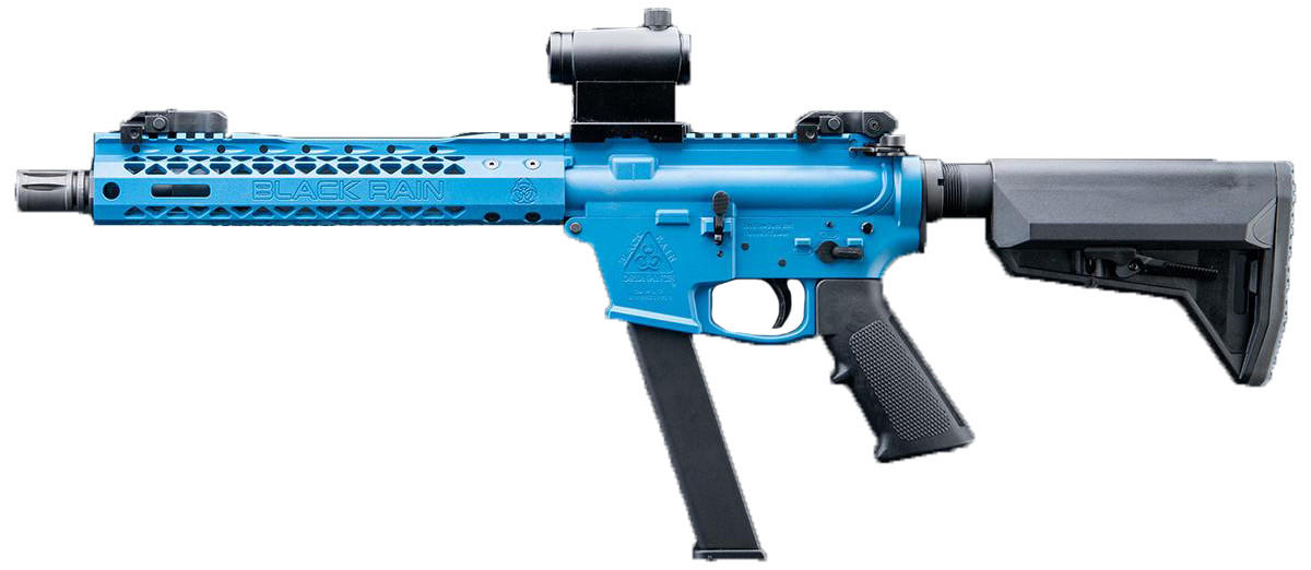 EMG Black Rain Ordnance BRO 9mm Style Carbine Gas Blowback Airsoft ...