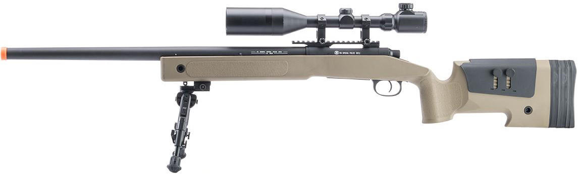 Cybergun FN Herstal Licensed SPR A5M High Power Airsoft Sniper Rifle ...