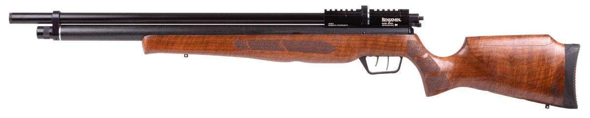 Benjamin Marauder Semi-Auto (SAM) .22 PCP Air Rifle, Wood Stock ...