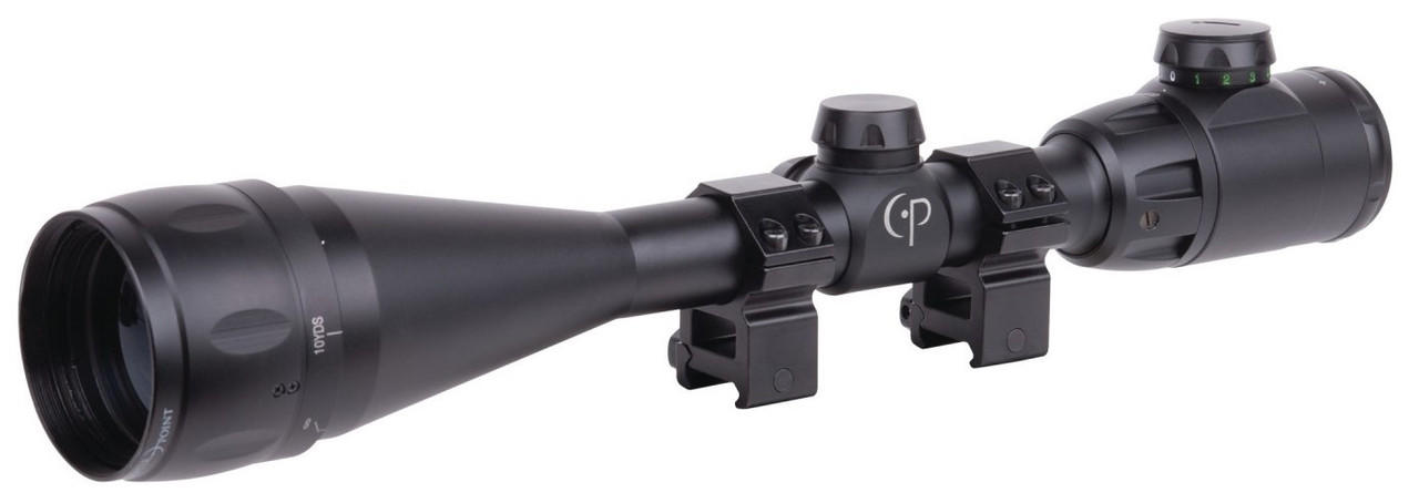 Crosman CenterPoint 6-20x50 AO Air Rifle Scope, Black | Airsoft Station