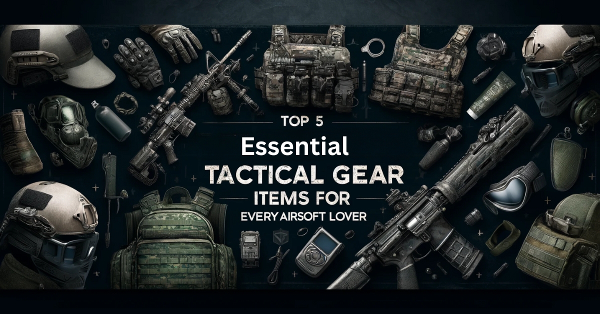 Top 5 Essential Tactical Gear Items for Beginners - Airsoft Station