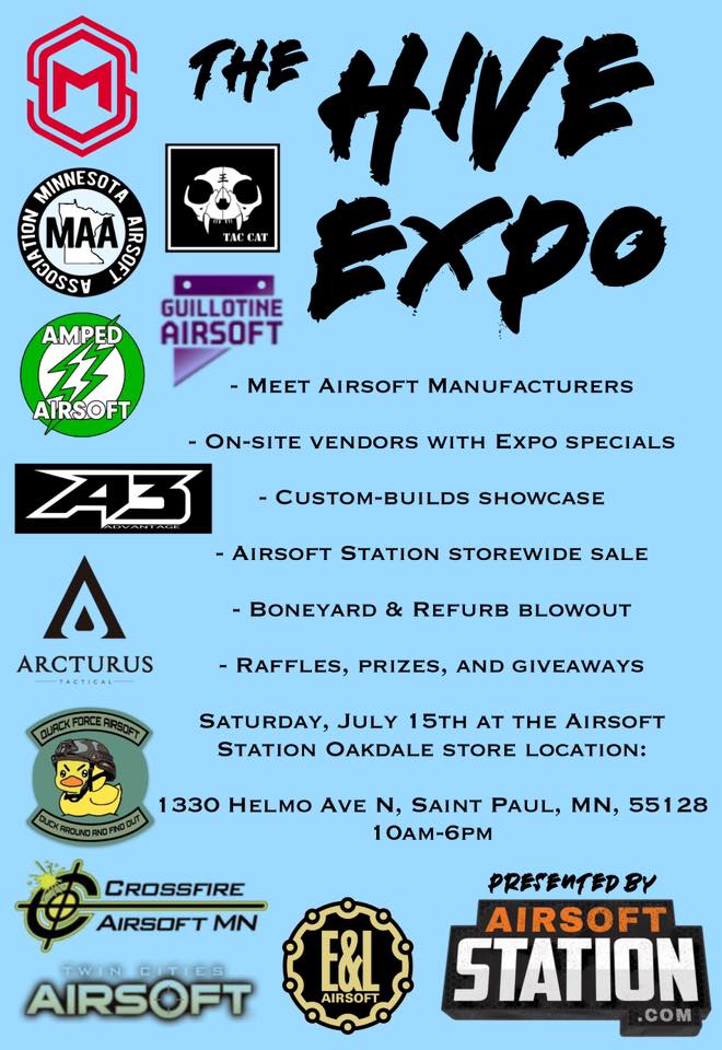 This Weekend: The HIVE Airsoft Expo at Airsoft Station - Airsoft Station