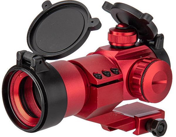 Lancer Tactical Red & Green Dot Cantilever Prism Scope, Red | Airsoft ...