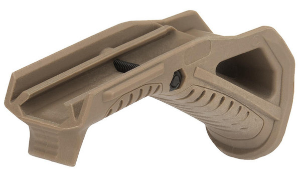 G-Force Picatinny Grooved Angled Foregrip, Dark Earth | Airsoft Station