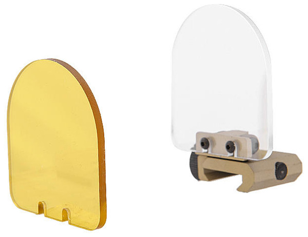 Lancer Tactical Rail Mounted Lens Protector, DE | Airsoft Station