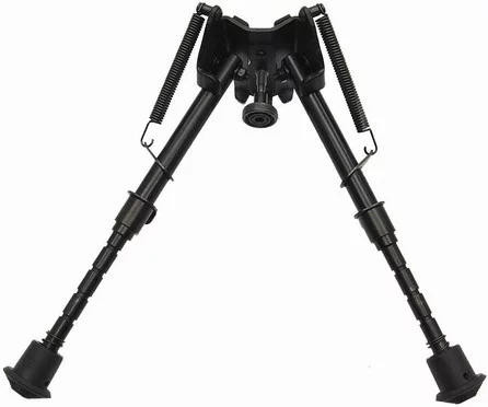 SRC Metal Airsoft Tactical Adjustable Bi-Pod for M700/M14/M16, Black ...