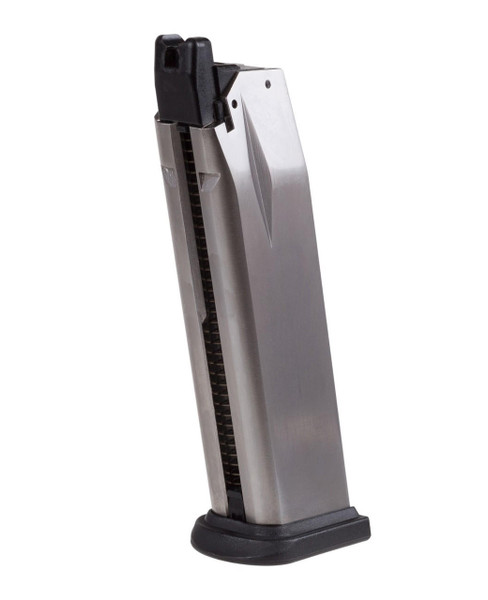 Springfield Armory XDM 25 round Green Gas Airsoft Magazine, Silver ...