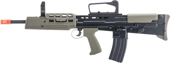 WE-Tech L85 Bullpup Gas Blowback Airsoft Rifle, Green/Black | Airsoft ...