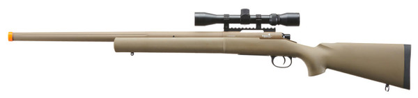 Lancer Tactical High FPS M24 Bolt Action Spring Powered Airsoft Sniper ...