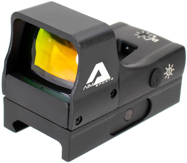 Aim Sports 1x27mm Compact Reflex Sight, Black | Airsoft Station