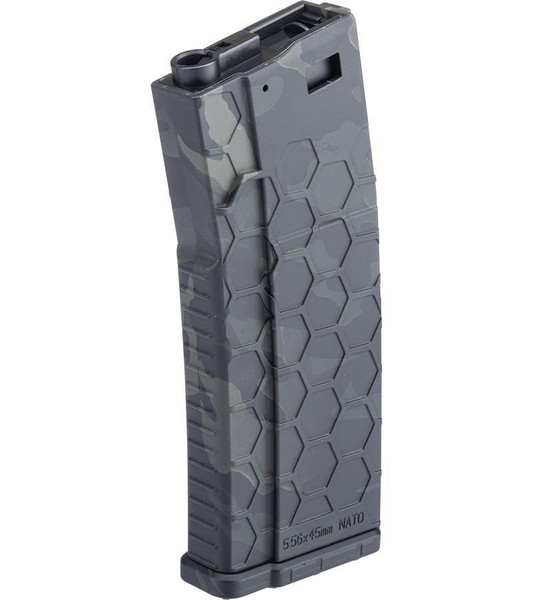 EMG Helios Hexmag Airsoft Polymer 300rd FlashMag Magazine for M4 / M16 ...