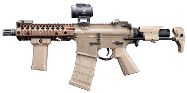 EMG Daniel Defense Licensed Lite-S DDM4 Dagger RISII-7 B.R.S.S. Airsoft ...