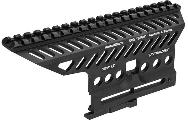 LCT Z-Series B-13 AK74 Classic Rail Platform Above Receiver, Black ...