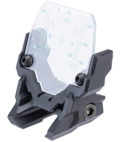 Laylax Aegis Fighter HUD Small Scope Protector Lens, Black | Airsoft ...