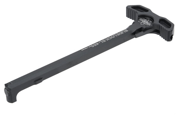 PTS Mega Arms AR-15 Slide Lock Airsoft Charging Handle, Black | Airsoft ...