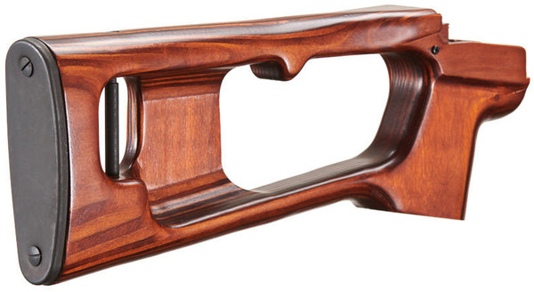 LCT Airsoft SVD Real Wood Fixed Stock, Wood | Airsoft Station