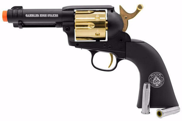 Legends Gambler High Stakes Limited Edition CO2 Airsoft Revolver, Black ...