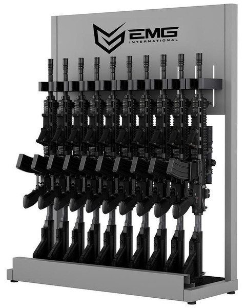 EMG Battle Wall Professional Grade Weapon Display Rack | Airsoft Station