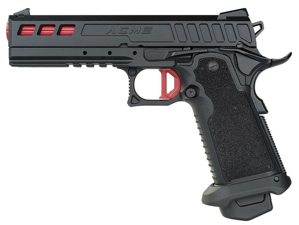 ICS Hi-Capa ACME GBB Airsoft Pistol, Black | Airsoft Station