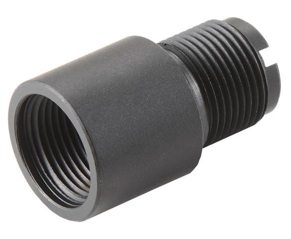 Lancer Tactical 14mm CW to 14mm CCW Thread Adapter, Black | Airsoft Station