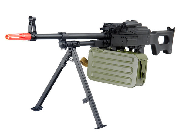 A&K PKM Full Metal Airsoft Support Weapon AEG