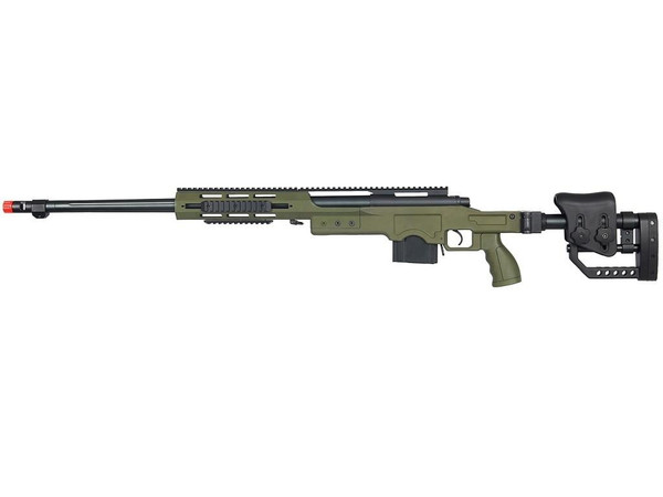 Well MB4411G Bolt Action Sniper Rifle with RIS, Folding Sniper Stock ...