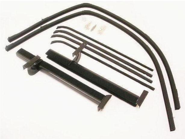 Ford 2 Door Sedan Window Channel Kit 1940 VINTIQUE - Chattin Chassis ...