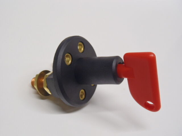 Battery Disconnect Switch With Removable Key - 6V / 12V Universal ...
