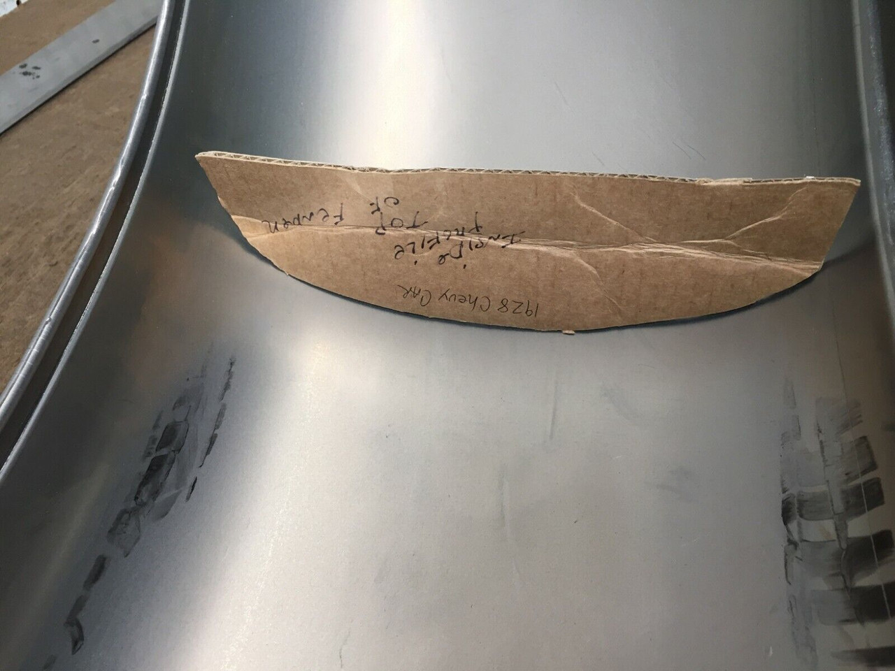 Chevrolet Chevy Car Steel Rear Fender / Guard PAIR (Left + Right) 1927 ...