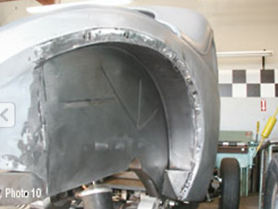 Ford Sedan / Roadster Steel Wheel Tub / Wheelwell Set 1935-1936 15 Day ...