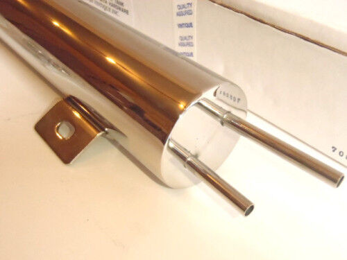 Stainless Steel 13" Radiator Coolant Overflow Tank 1.25 Pint Hot Rat ...