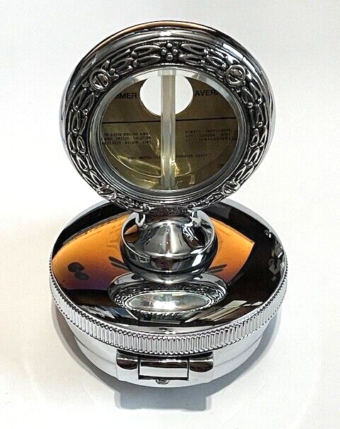 Ford Boyce Model A Junior Motometer w/ Locking Cap Chrome Wreath Logo ...
