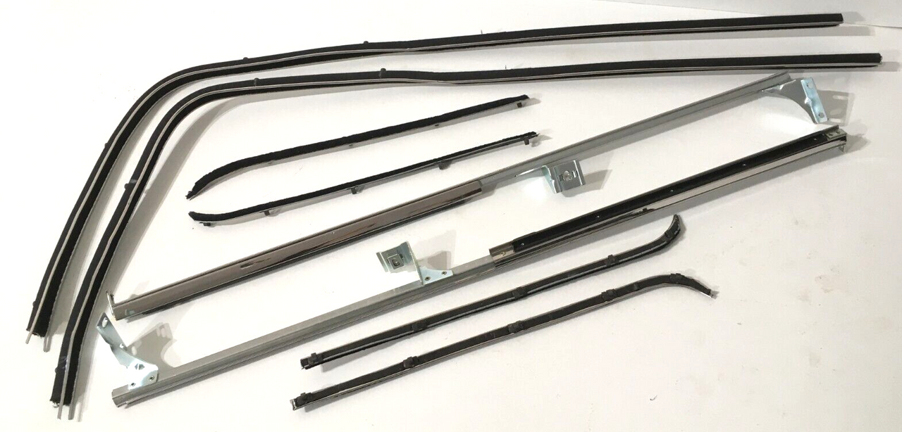 Ford Pickup Truck Deluxe Window Channel Kit 1956 VINTIQUE - Chattin ...