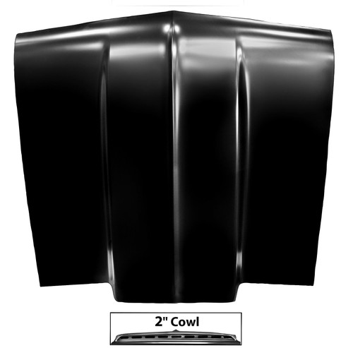 Chevy Nova Hood 2" Cowl Induction 1962-65 - Chattin Chassis - Vintage ...
