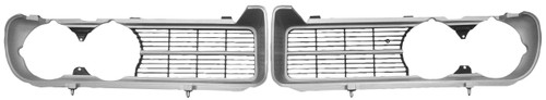 Pontiac Firebird Standard Grille Pair 1967 - Chattin Chassis - Vintage ...