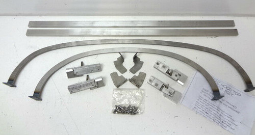 Ford Model A Stock 4 Piece Hood with Stock Louvers Hinge Kit 1928-1929 ...