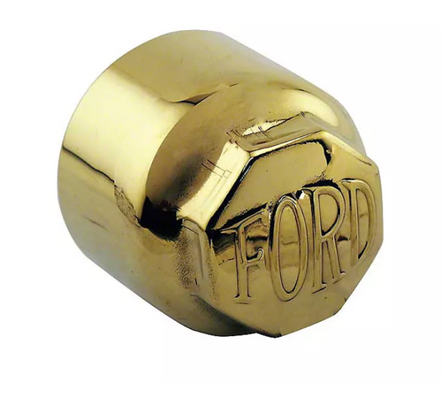 Ford Model T Brass Hubcap w/ Logo for Wooden Wheel 1909-1910 - Chattin ...